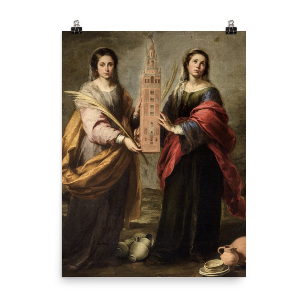 Saints Justa and Rufina by Murillo Poster Print - Etsy