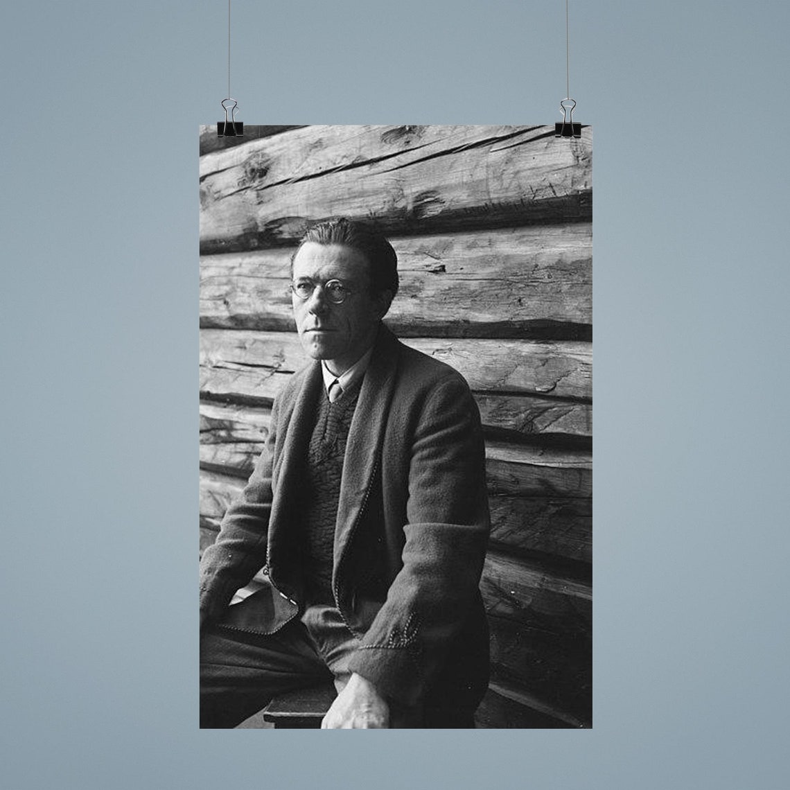 Peter Wessel Zapffe Poster Print - Etsy