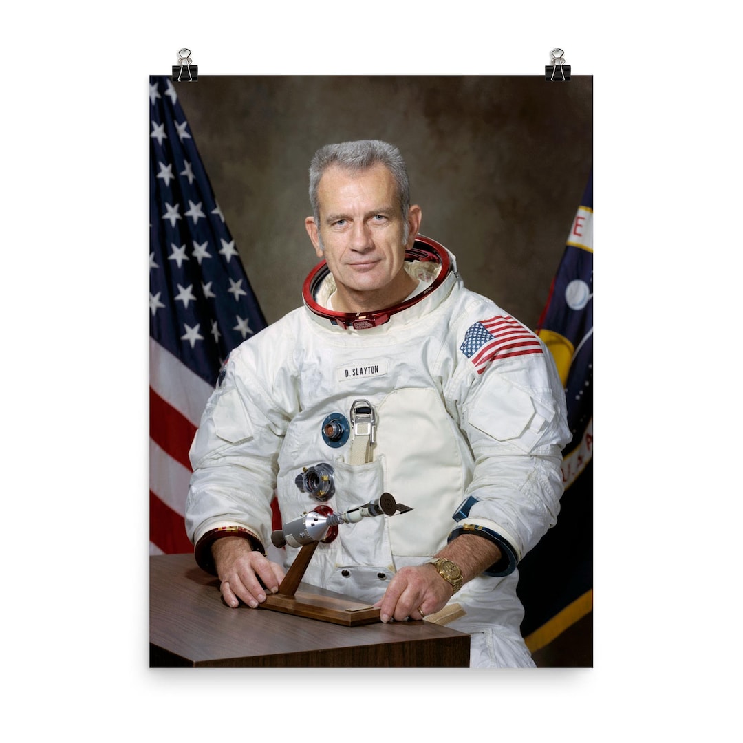 Deke Slayton Poster Print 18 X 24 - Etsy