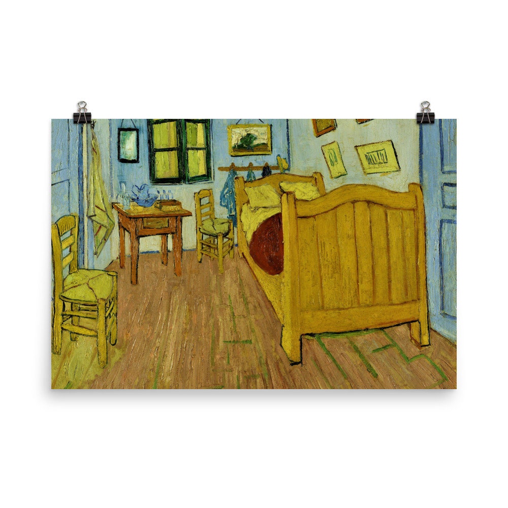 Bedroom in Arles by Vincent Van Gogh Poster Print - Etsy
