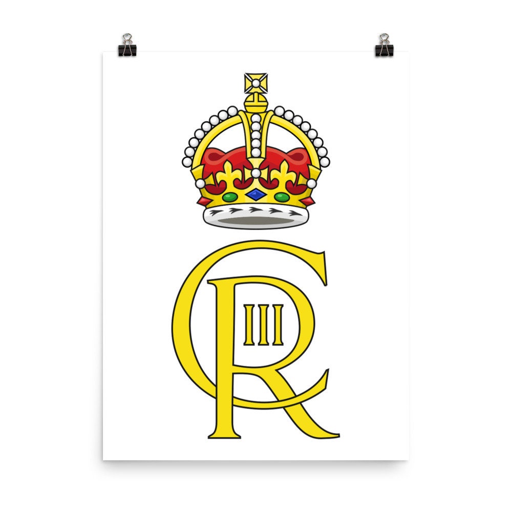 Royal Cypher of King Charles III Poster Print - Etsy UK