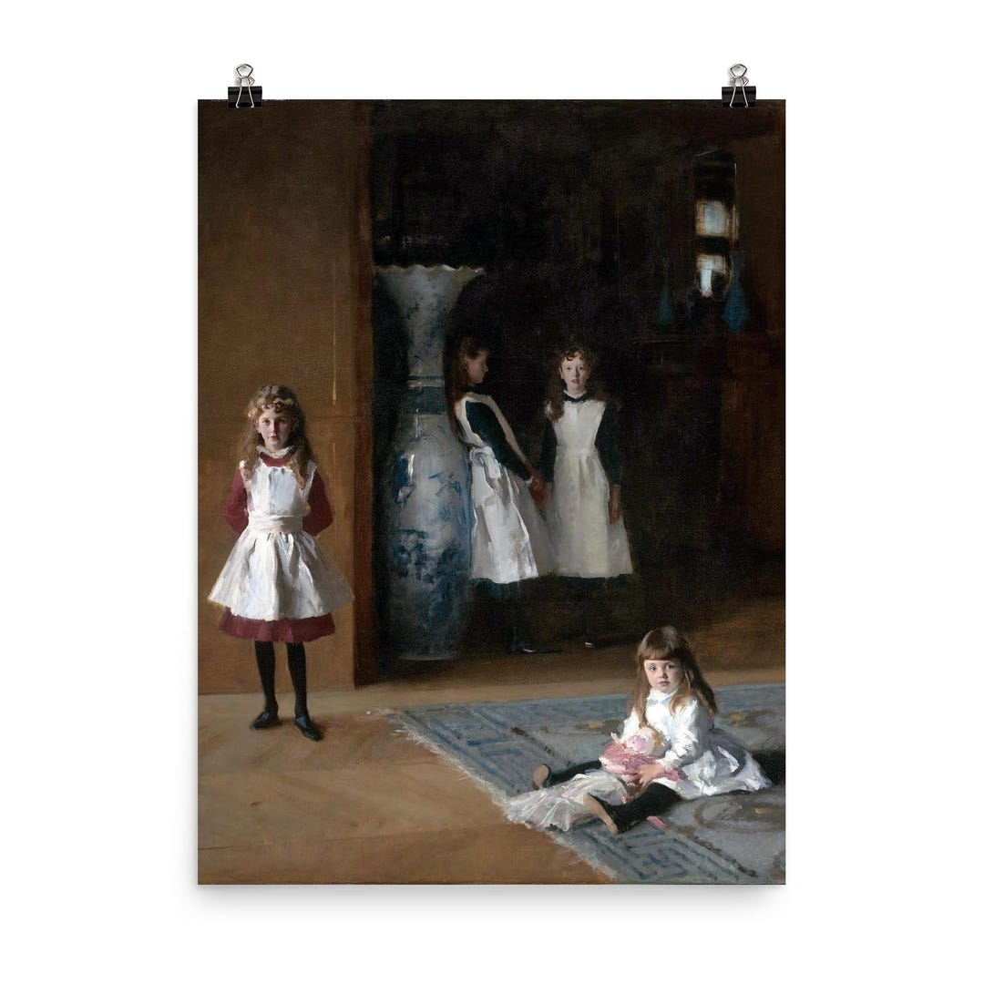 Daughters of Edward Darley Boit Poster Print - Elegant Wall Art by John ...