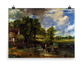 Constable the Hay Wain 1906 Victorian Art Print AB8-MA1 - Etsy