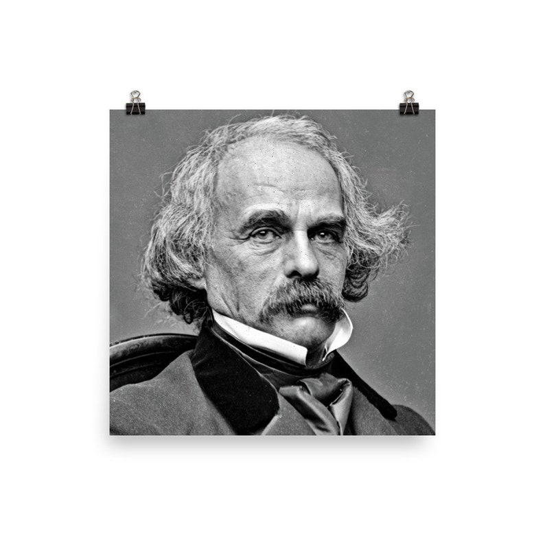 Nathaniel Hawthorne Poster Print - Etsy