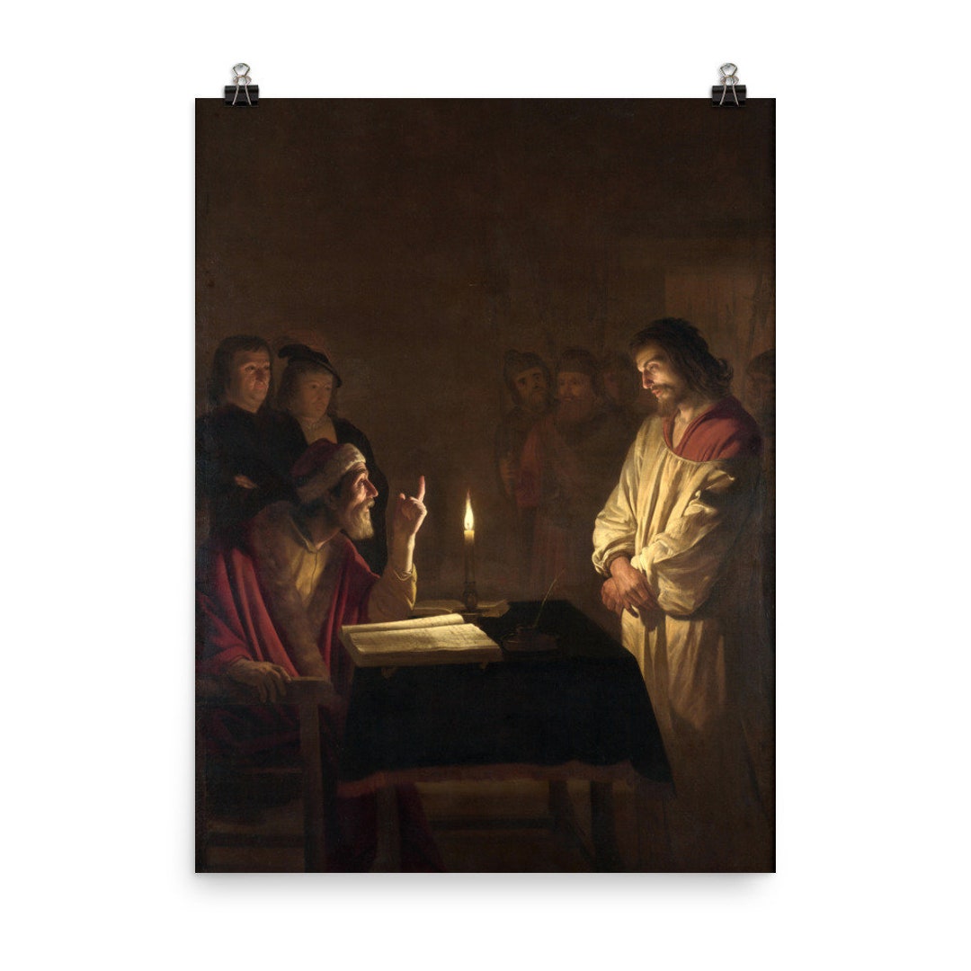 Christ Before the High Priest by Gerard Van Honthorst Poster Print - Etsy