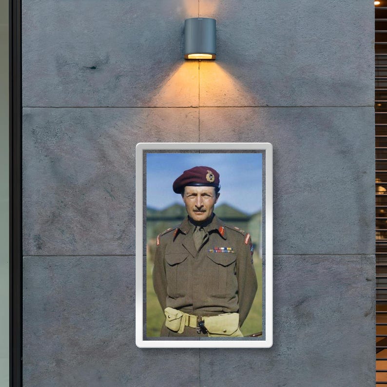 Frederick Browning Poster: Vintage WWII British Military Wall Art - Etsy