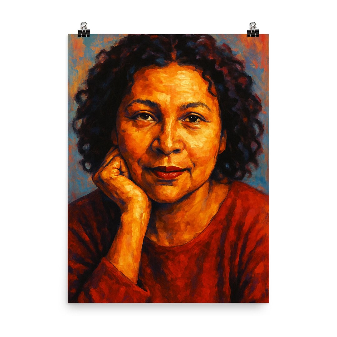 Inspiring Bell Hooks Poster Print - Empowering Wall Art for Home ...