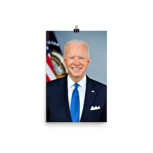 Joe Biden Official Portrait Poster Print - Etsy