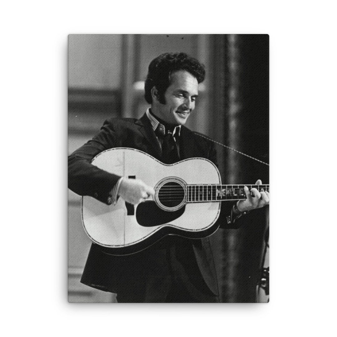 Merle Haggard Canvas Print Canvas Wall Art - Etsy