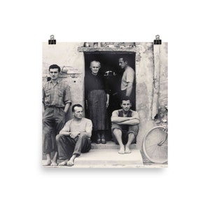 The Family, Luzzara, Italy by Paul Strand Poster Print, Black and White ...