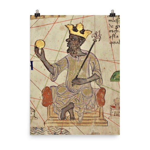Mansa Musa Poster Print - Etsy UK