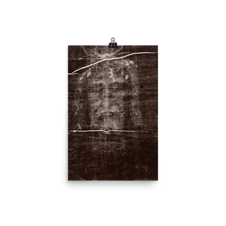 Shroud of Turin Poster Print - Etsy
