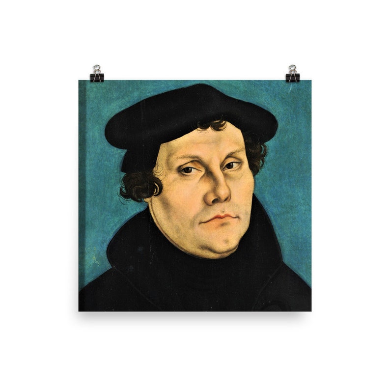 Martin Luther Poster Print - Etsy