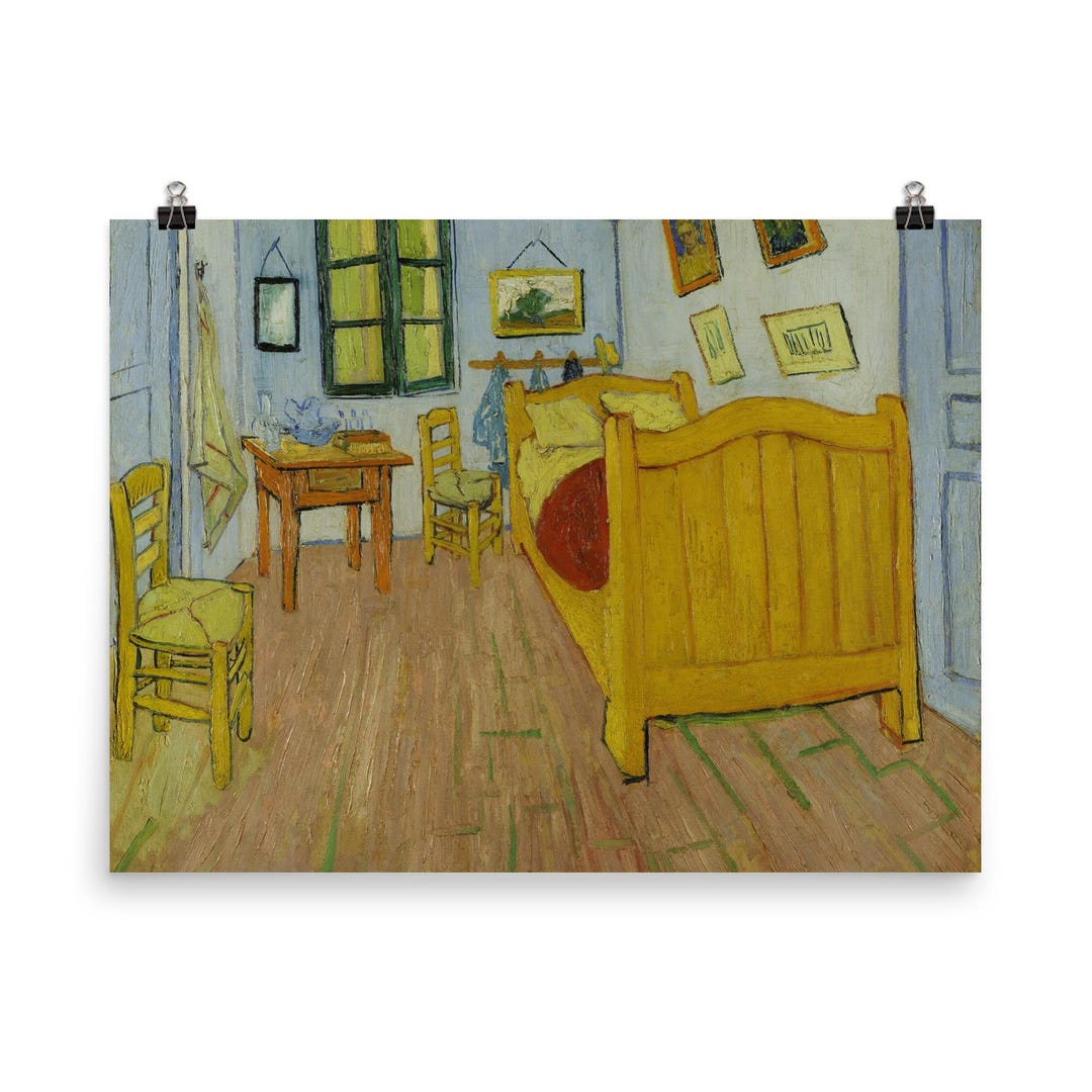Van Gogh's Bedroom in Arles 1888 Poster Print - Unique Wall Art for ...