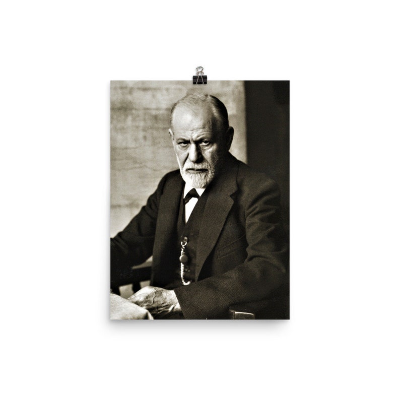 Sigmund Freud Poster Print - Etsy