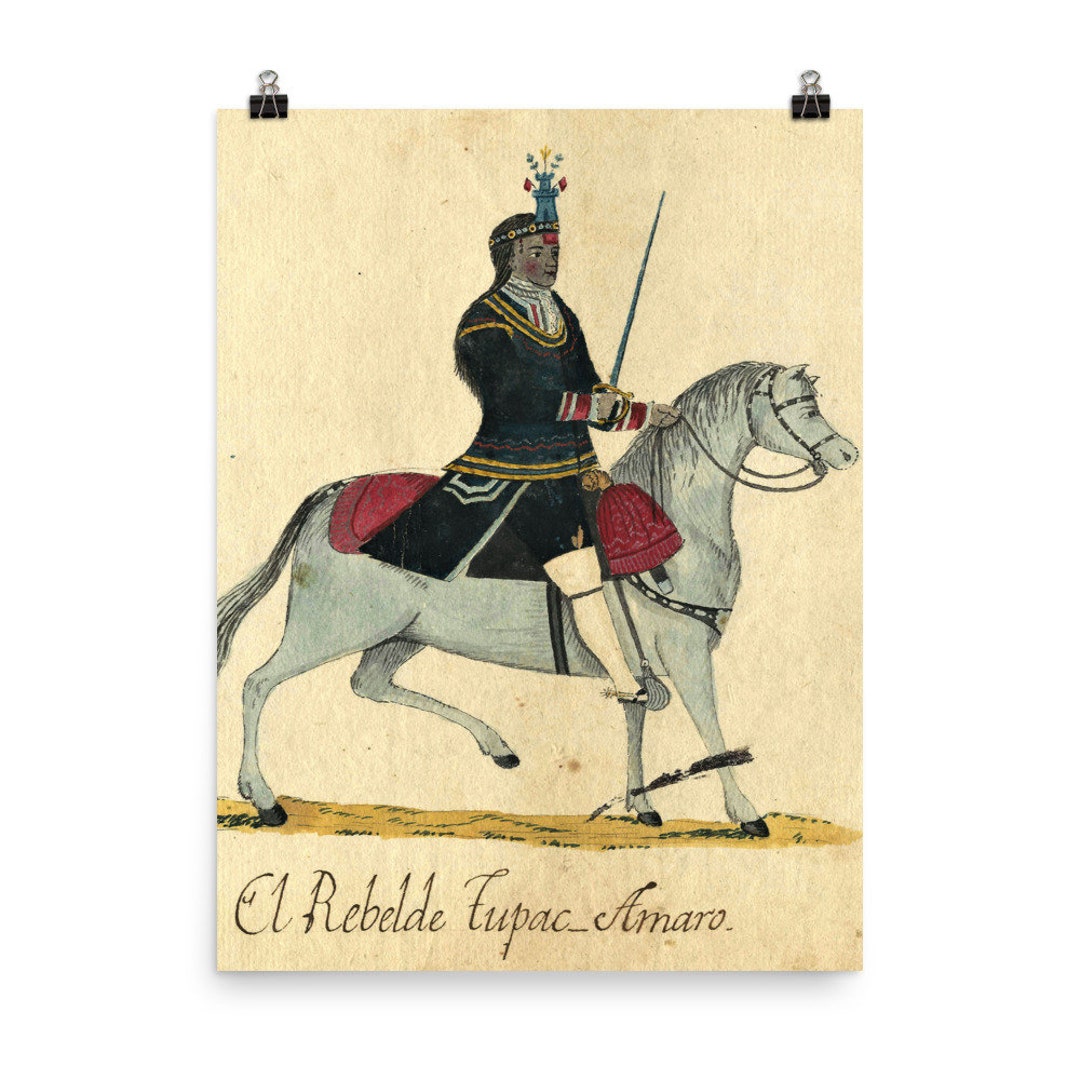 Túpac Amaru II Poster Print - Etsy