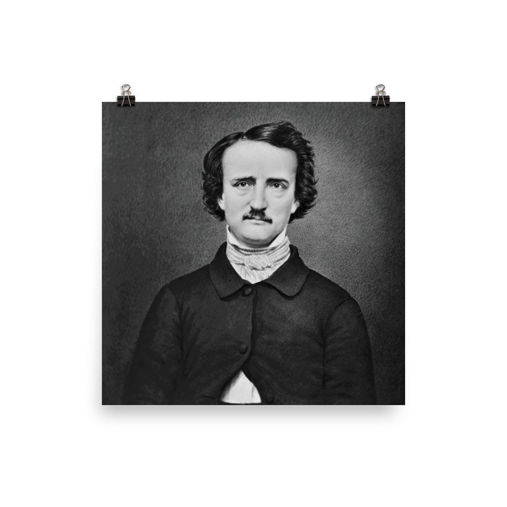 Edgar Allan Poe Poster Print - Etsy