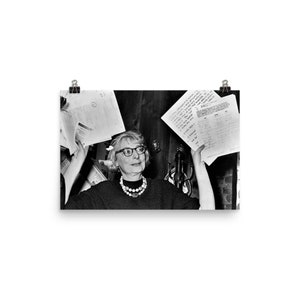 Jane Jacobs Poster Print - Etsy