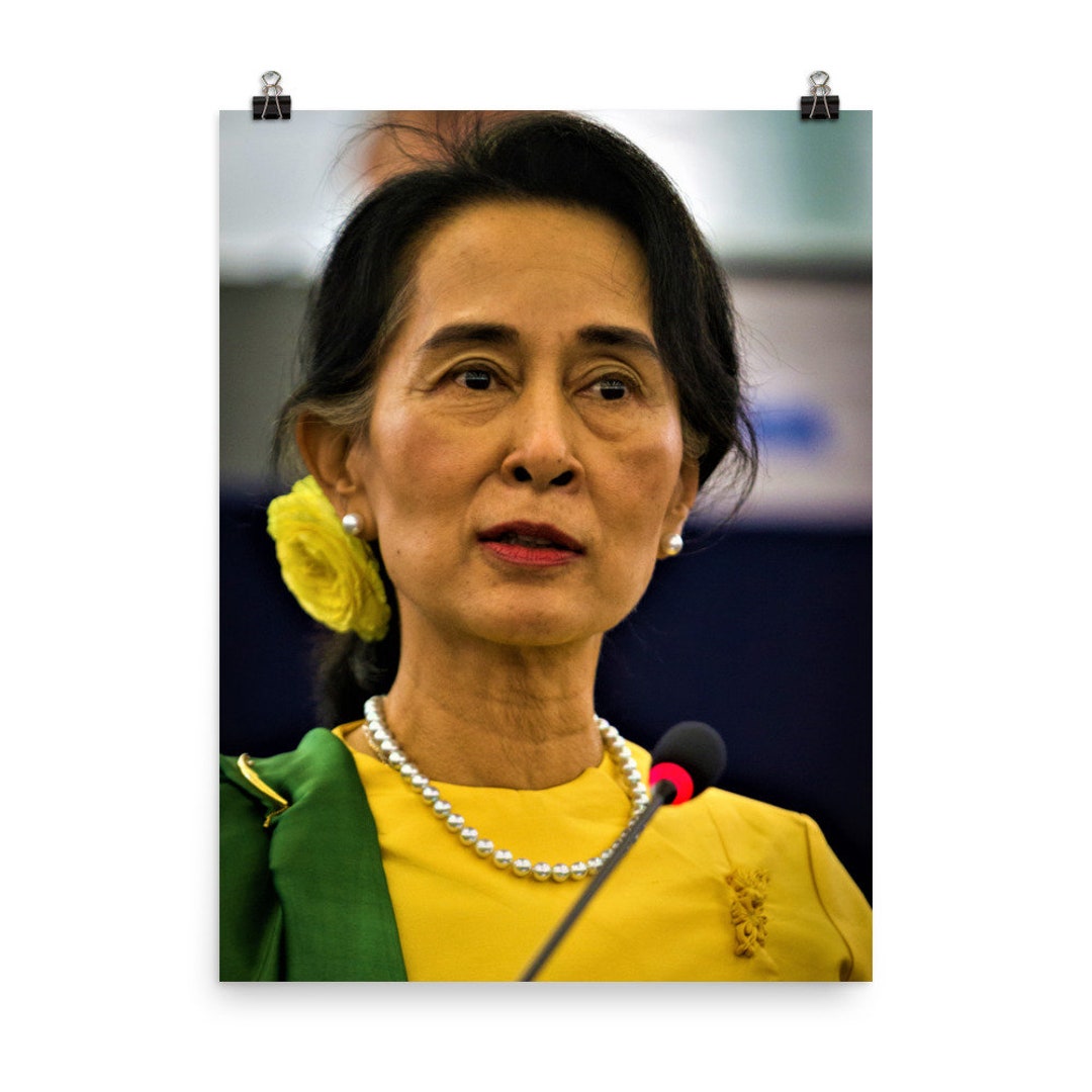 Aung San Suu Kyi Poster Print - Etsy