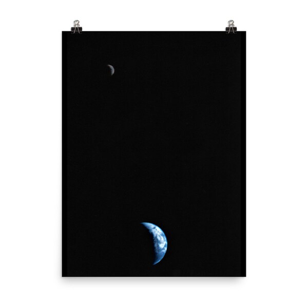 Moon Poster - Etsy