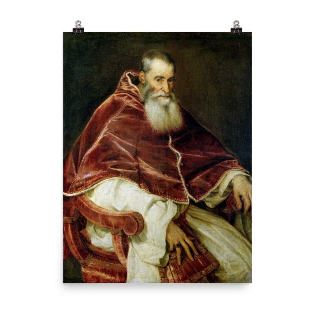 Pope Paul III Poster Print - Etsy