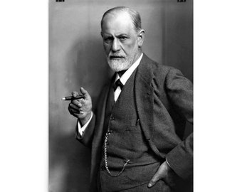 Sigmund Freud Art Sigmund Freud Photo Famous Neurologist Psychotherapy ...