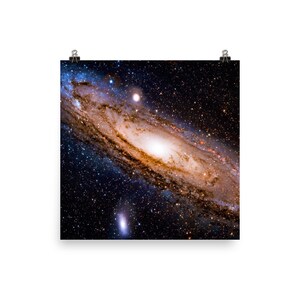 Andromeda Galaxy Poster Print - Etsy
