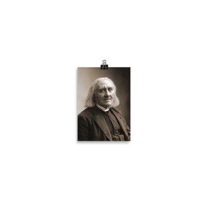 Franz Liszt Poster Print - Etsy