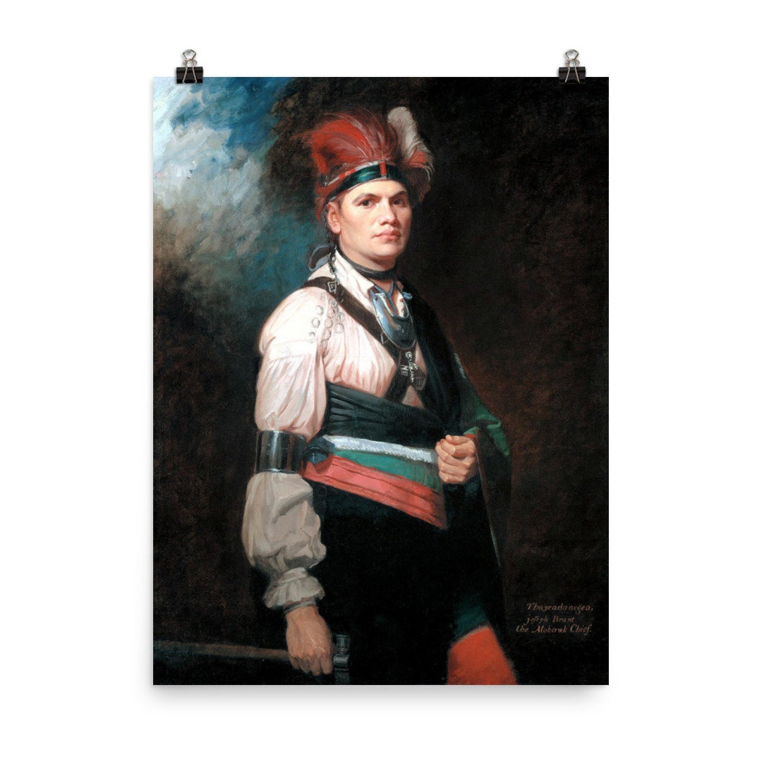 Joseph Brant (thayendanegea) Poster Print - Etsy