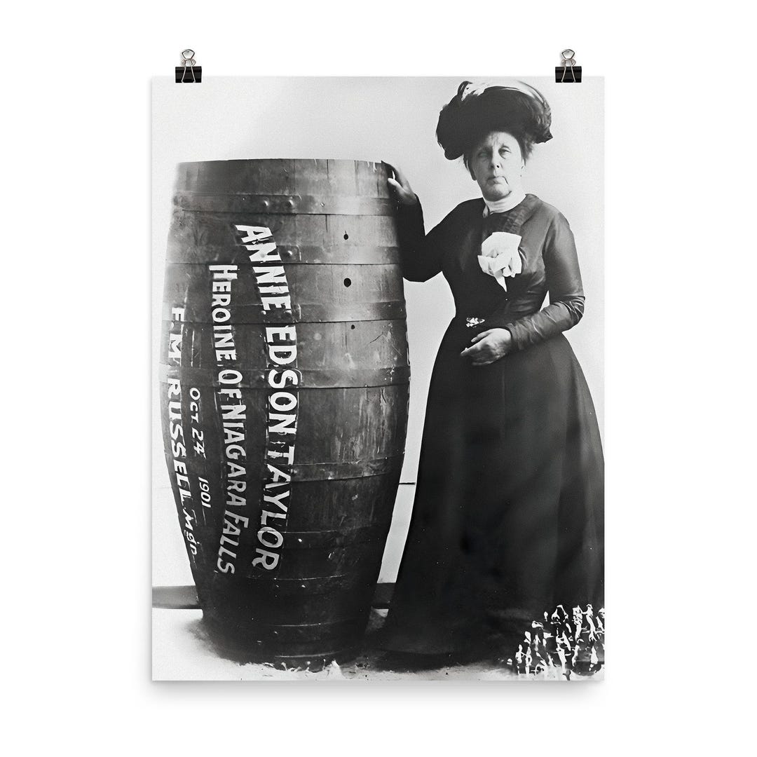 Annie Edson Taylor Poster Print - Etsy