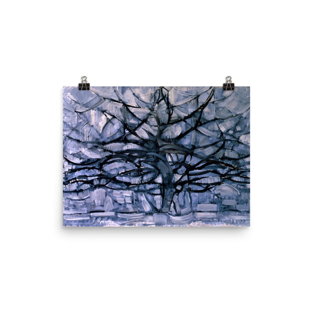 Gray Tree by Piet Mondrian Poster Print - Etsy