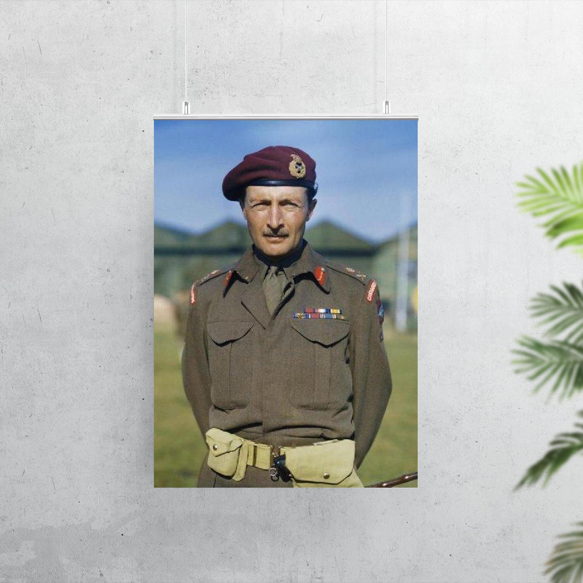 Frederick Browning Poster: Vintage WWII British Military Wall Art - Etsy