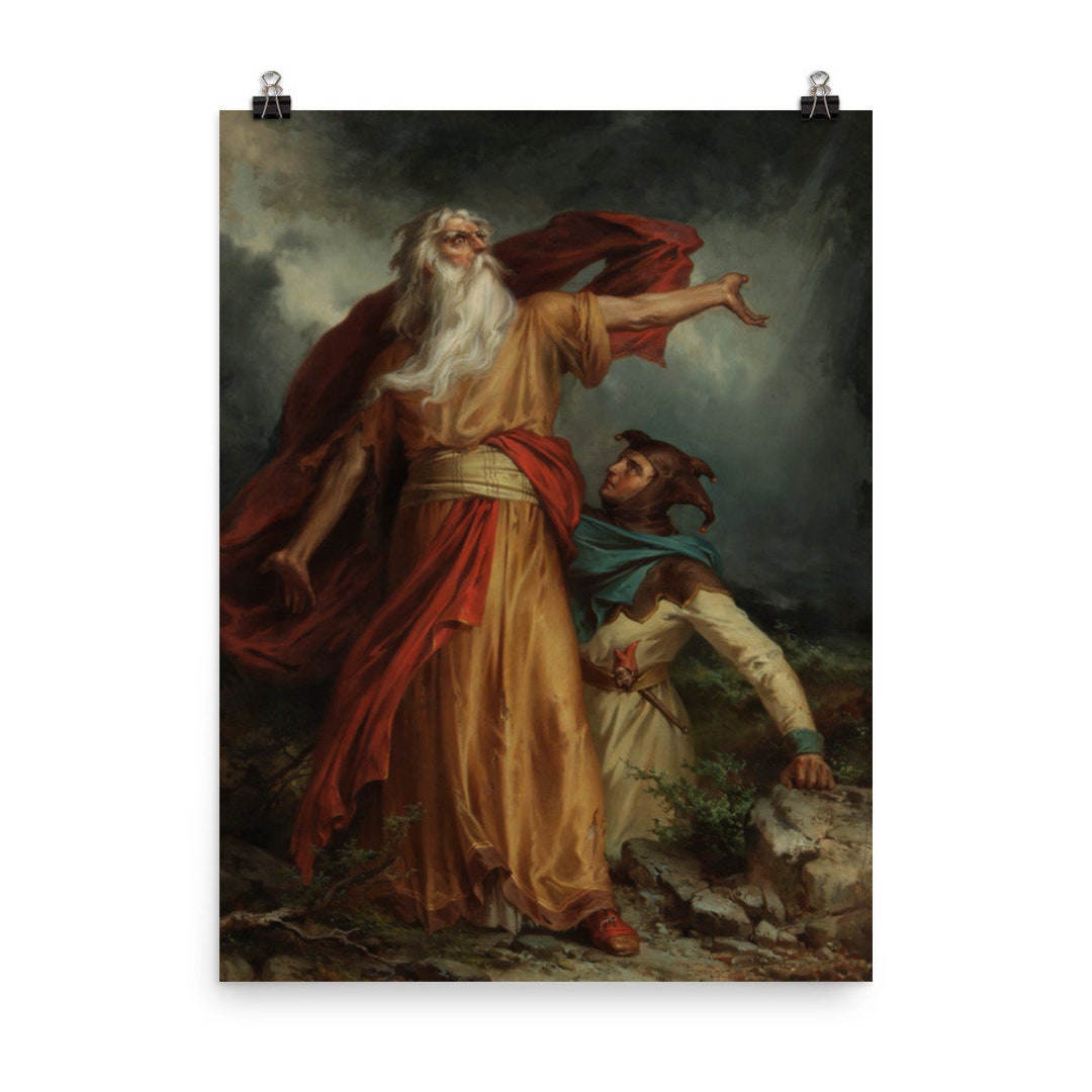 King Lear by George Frederick Bensell Poster Print - Etsy