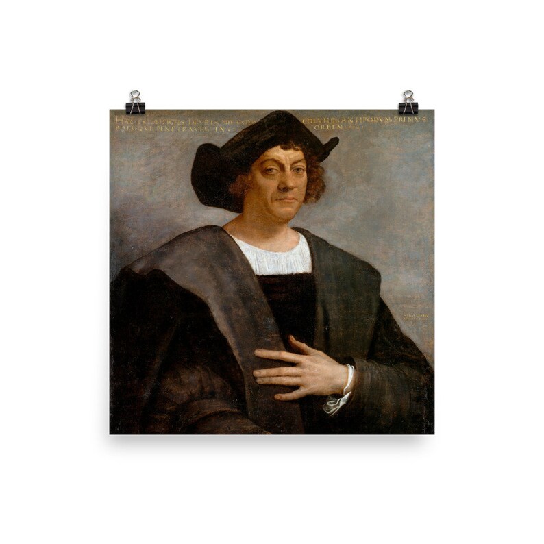 Christopher Columbus Poster Print - Etsy