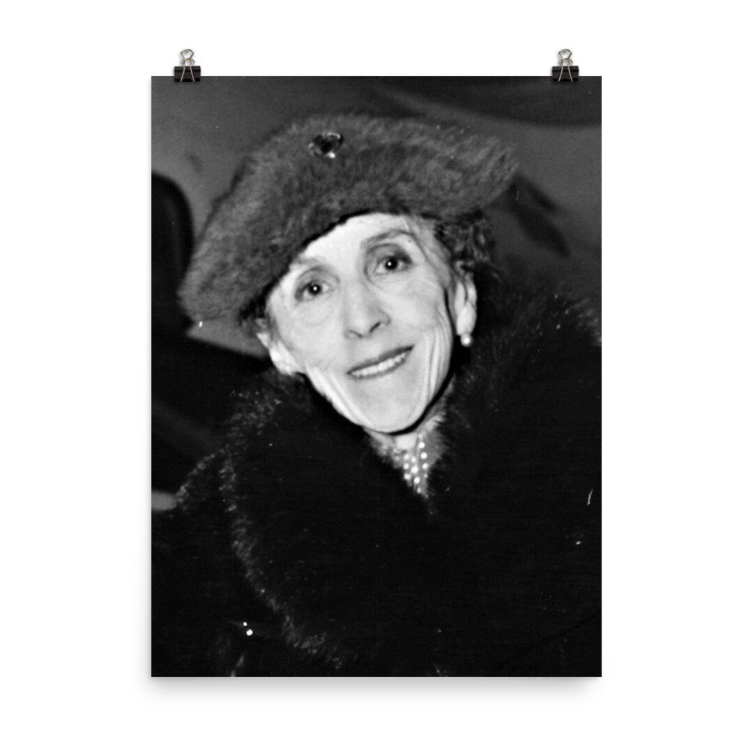 Karen Blixen (isak Dinesen) Poster Print - Etsy