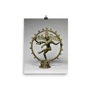 Shiva as Lord of Dance (shiva Nataraja) Indian Art Poster Print - Etsy