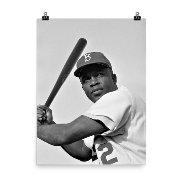 Jackie Robinson Poster - Etsy