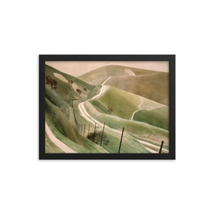 Chalk Paths by Eric Ravilious Framed Print - Etsy UK