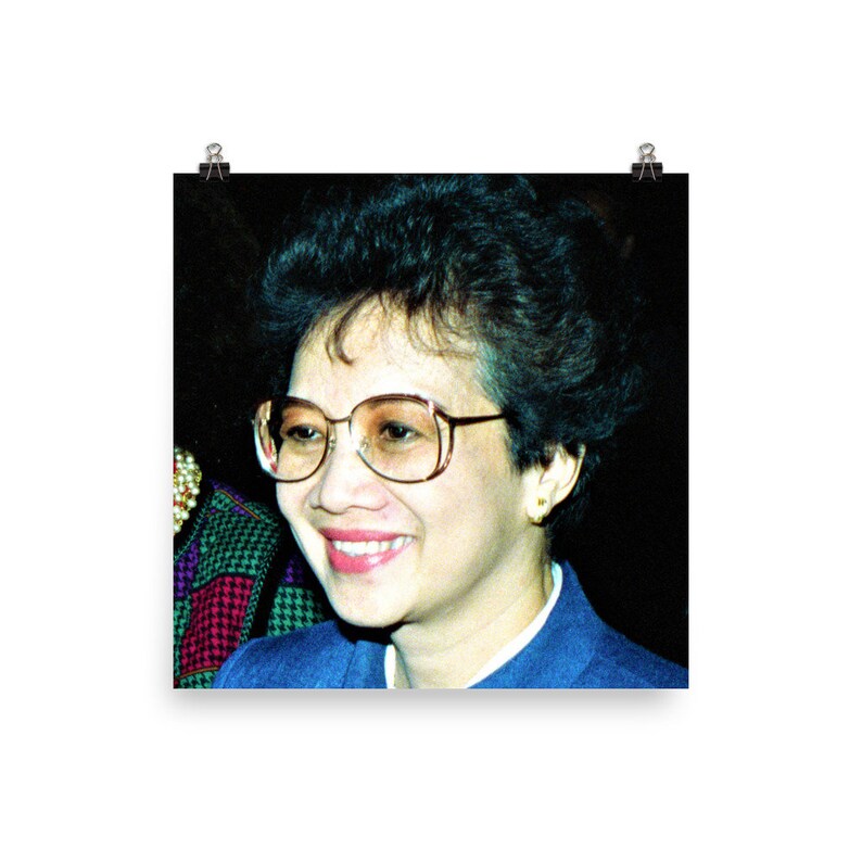 Corazon Aquino Poster Print - Etsy