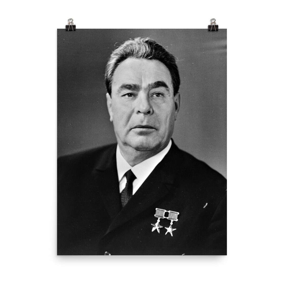 Leonid Brezhnev Poster Print - Etsy