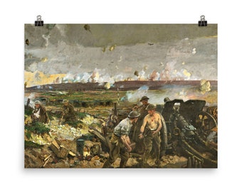 The Taking of Vimy Ridge Painting by Richard Jack Art Reproduction - Etsy