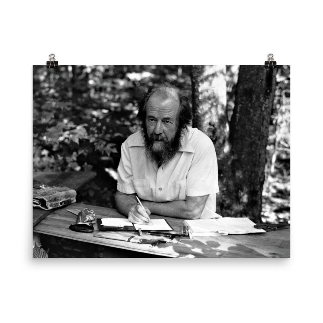 Aleksandr Solzhenitsyn Poster Print - Etsy