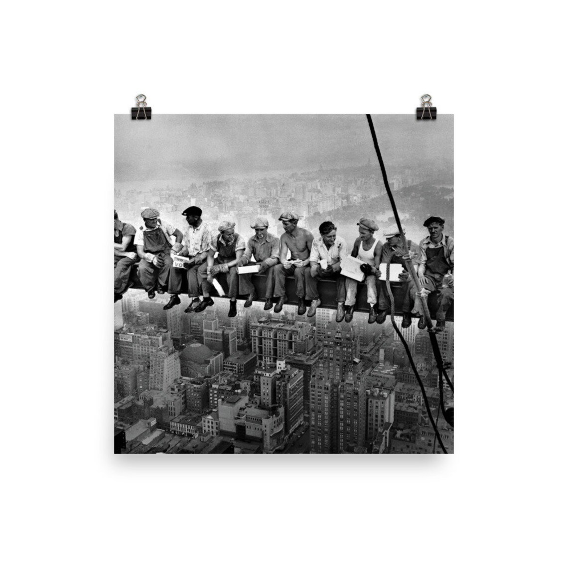 Lunch Atop a Skyscraper Poster Print - Etsy