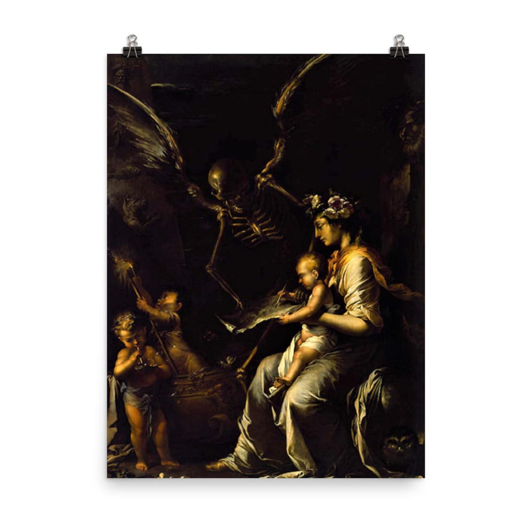 Human Frailty by Salvator Rosa Poster Print - Etsy