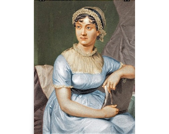 Jane Austen Poster - Etsy