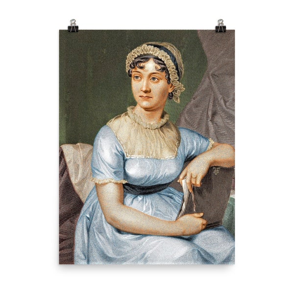 Jane Austen Poster - Etsy