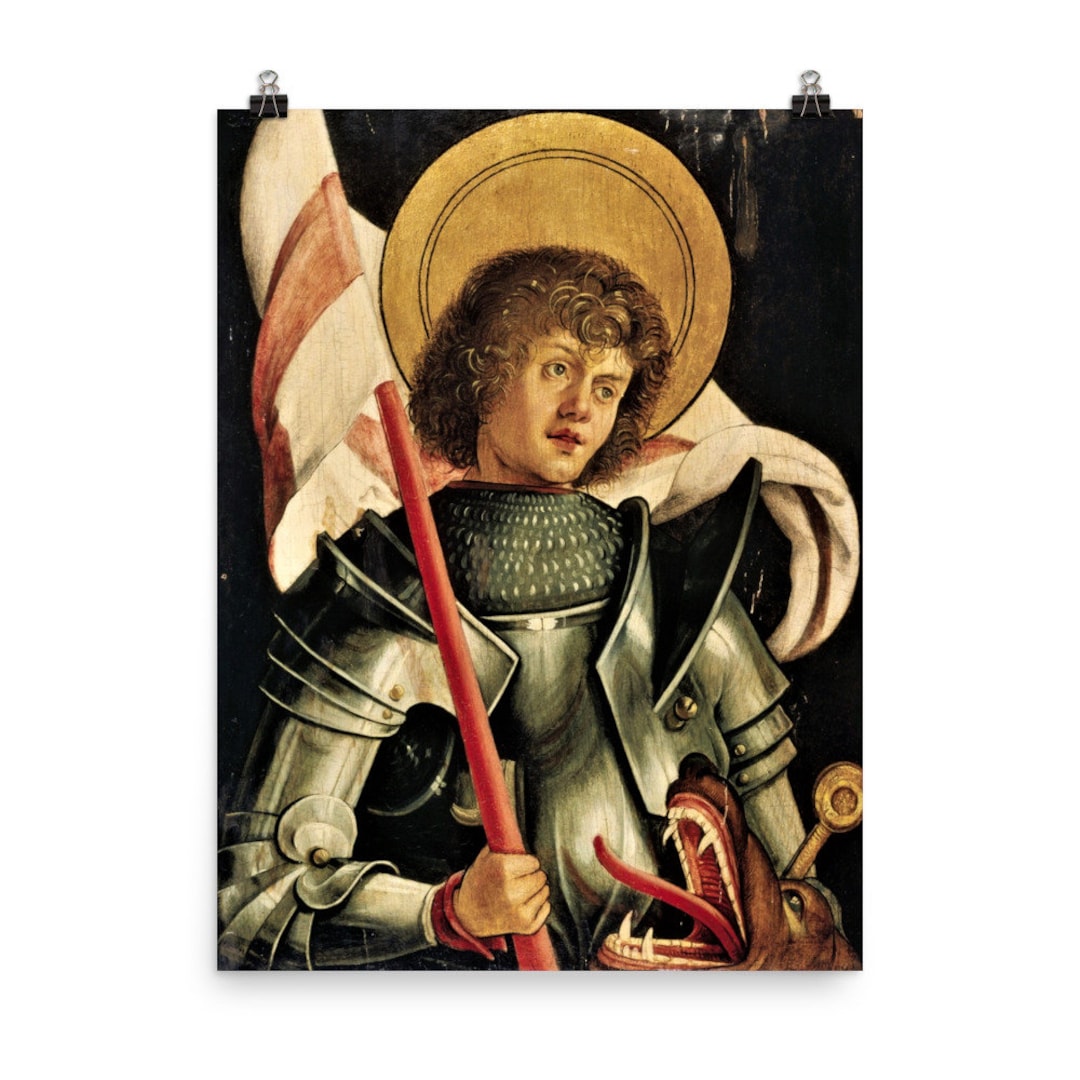 Saint George Poster Print - Etsy