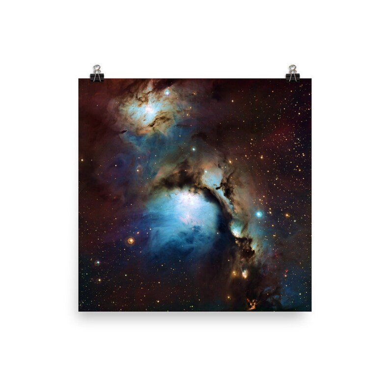 Messier 78 nebula Poster Print - Etsy