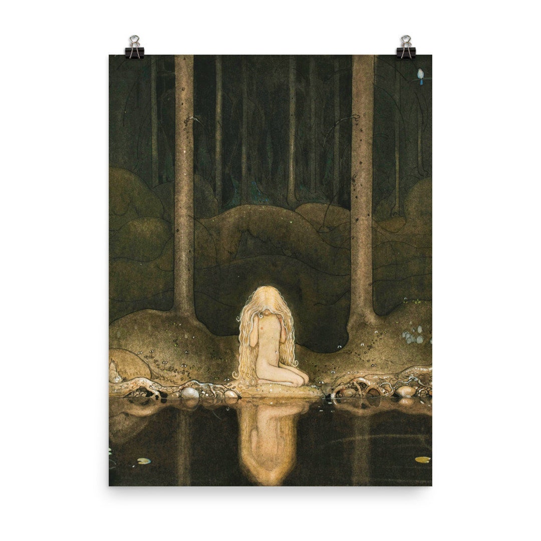 Princess Tuvstarr by John Bauer Poster Print - Etsy