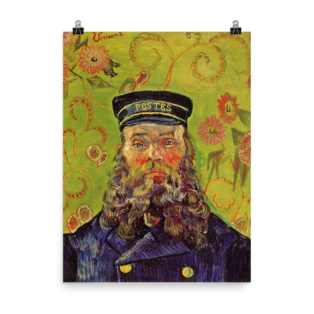 Vincent Van Gogh's Postman Roulin 1889 Poster Print - Famous Art Wall ...